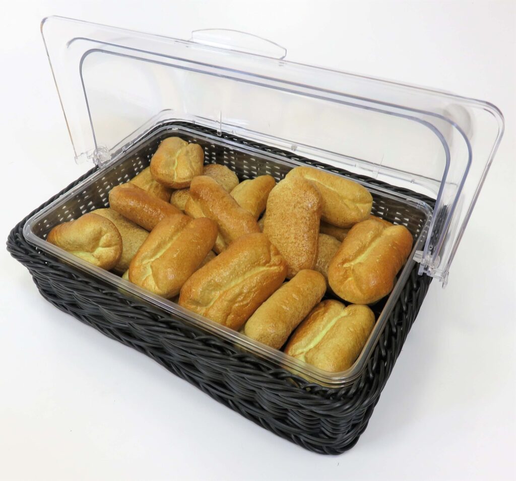 Polycarbonate Roll-top Lid - HL Display Ireland