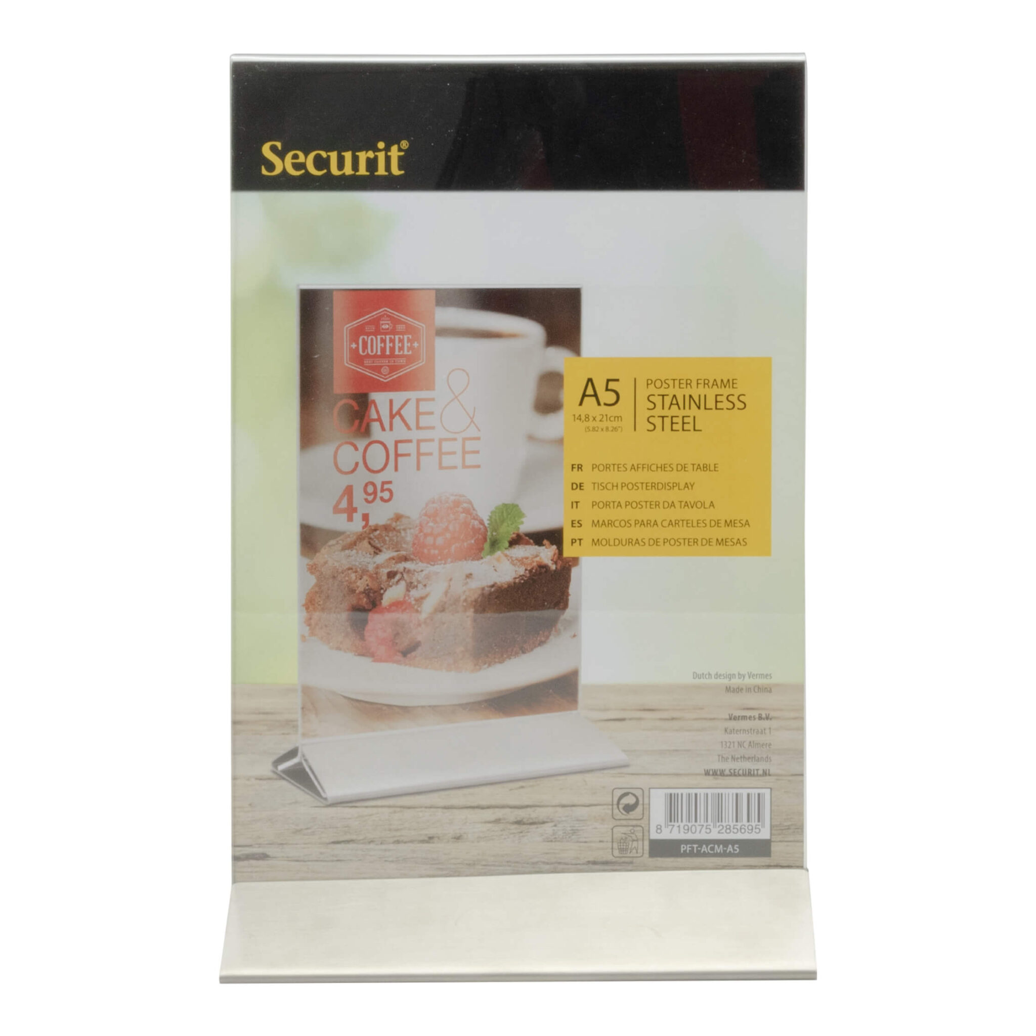 A5 Portrait Freestanding Leaflet Dispenser - Allied Point of Sale