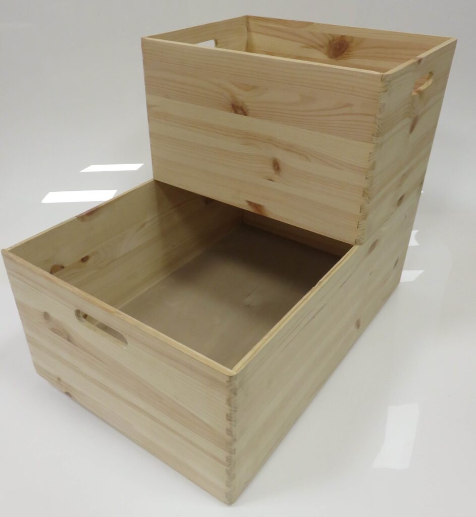 Large Pine Box Nesting Crate - HL Display Ireland