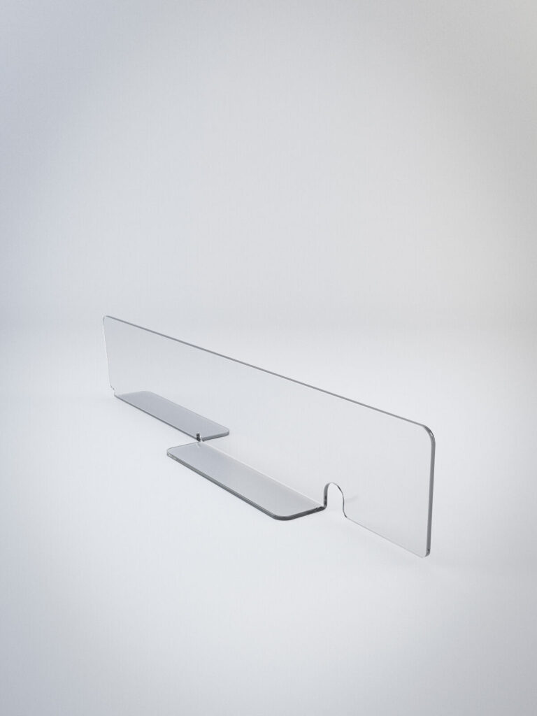 FreshCase® divider 3mm clear “L” shaped divider - HL Display Ireland